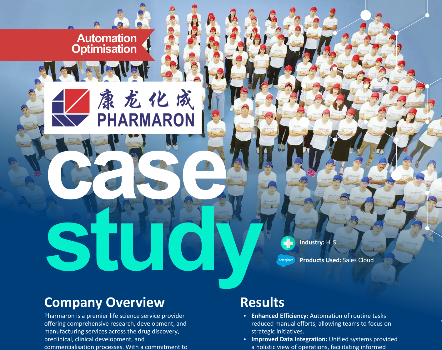 Salesforce® Automation Optimisation Enhancing Operational Efficiency At Pharmaron - Mint